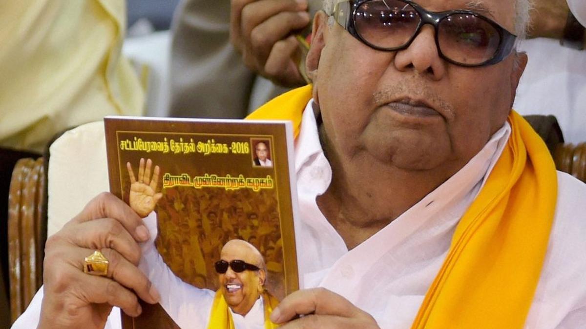 DMK - Manifesto for Tamil Nadu Assembly Elections 2016 - The Hindu Centre