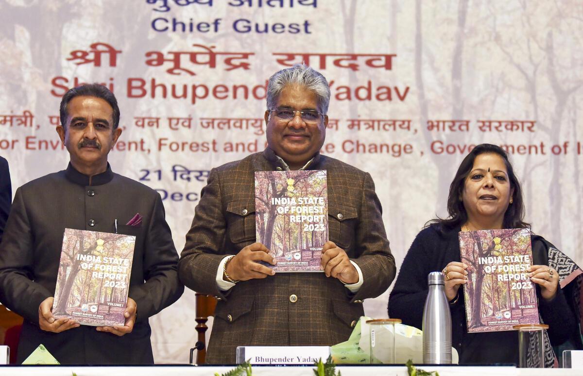 India State of Forest Report 2023 - The Hindu Centre